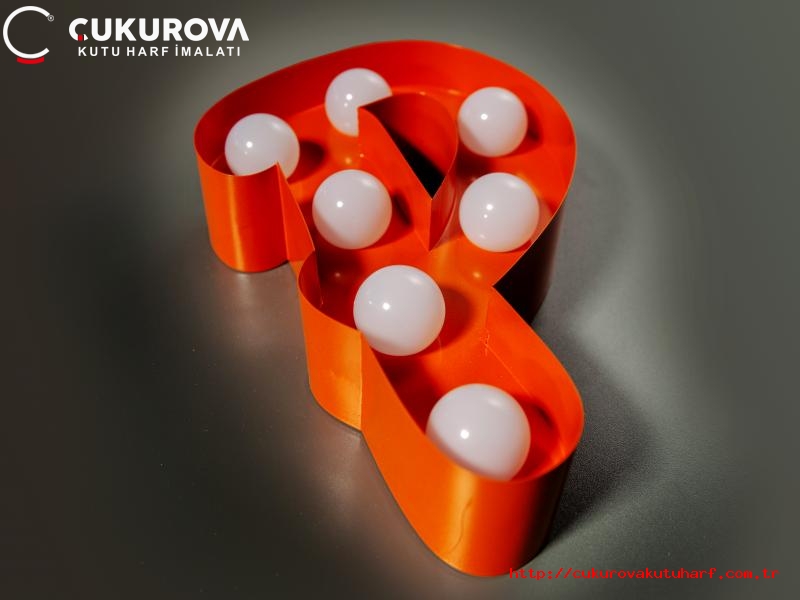 ÇUKUROVA IKUTU HARF İMALATI 05524902580, Ampullu Retro Kutu Harf